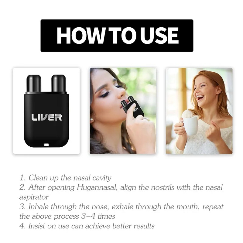 OUHOE Liver Cleansing Nasal Herbal Box 1.8ml (Relieve Liver Disease ...